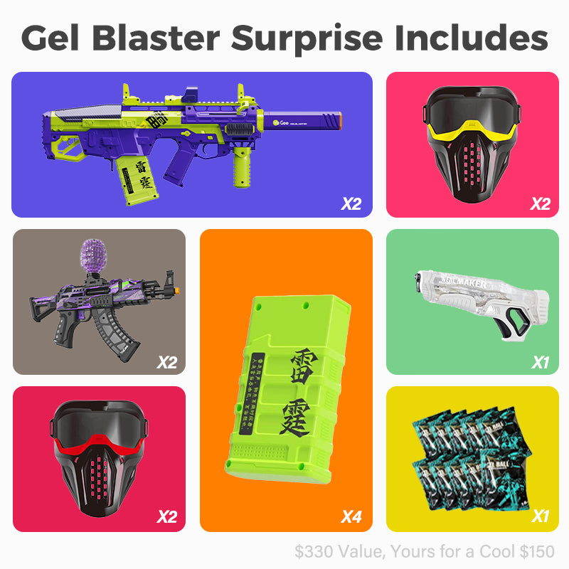 YaGee Gel Blaster Fun Pack: Ready for Action!